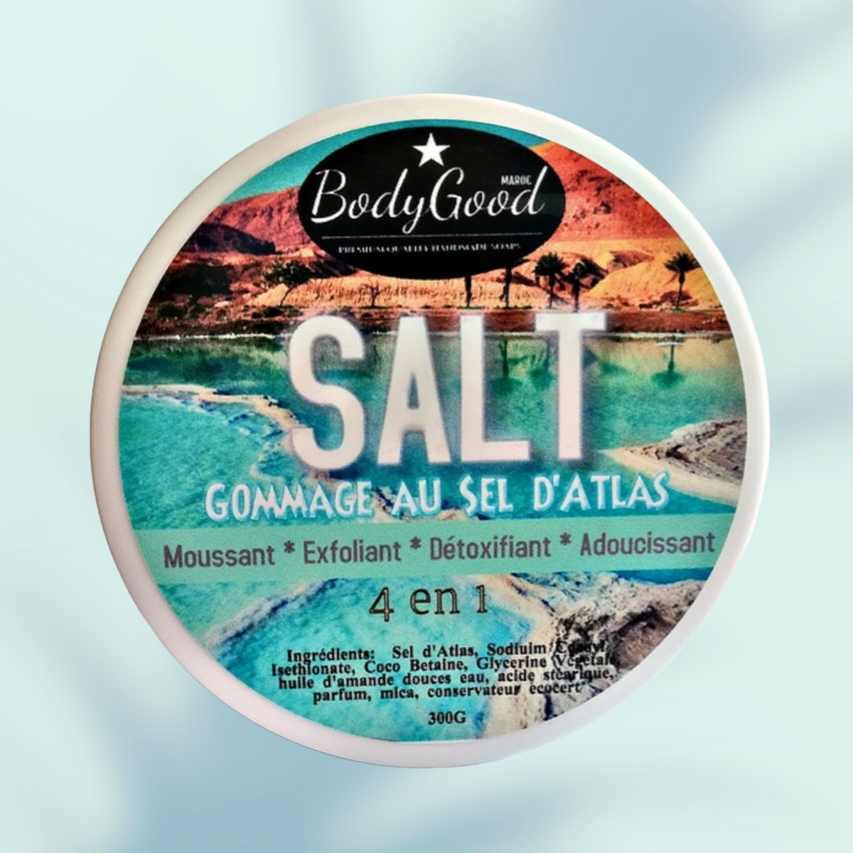Salt Body Scrub – BodyGood Maroc